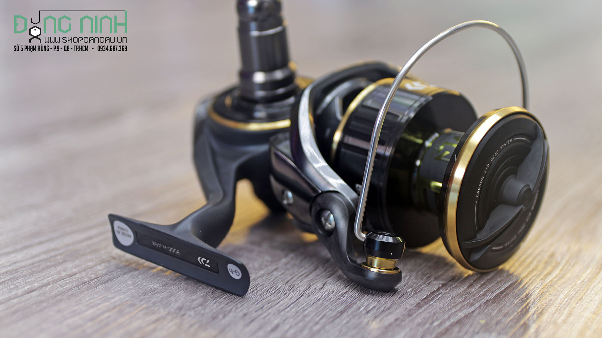 Máy câu đứng Daiwa BG MQ-ARK - 2021